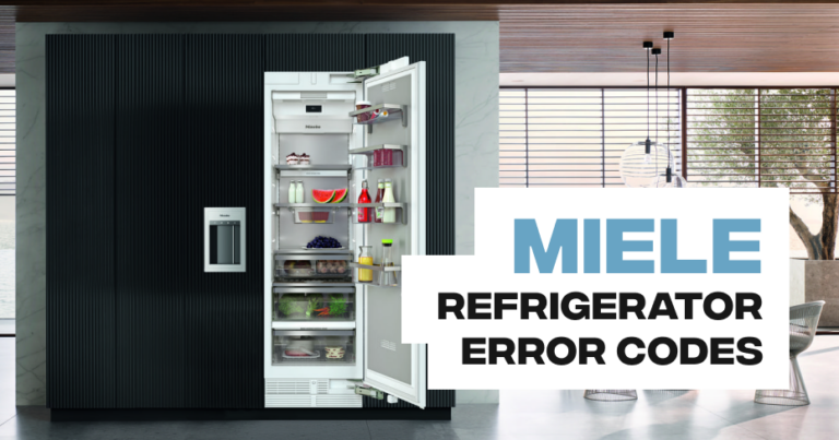 Miele Refrigerator Error Code F1 - Appliance Repair Los Angeles
